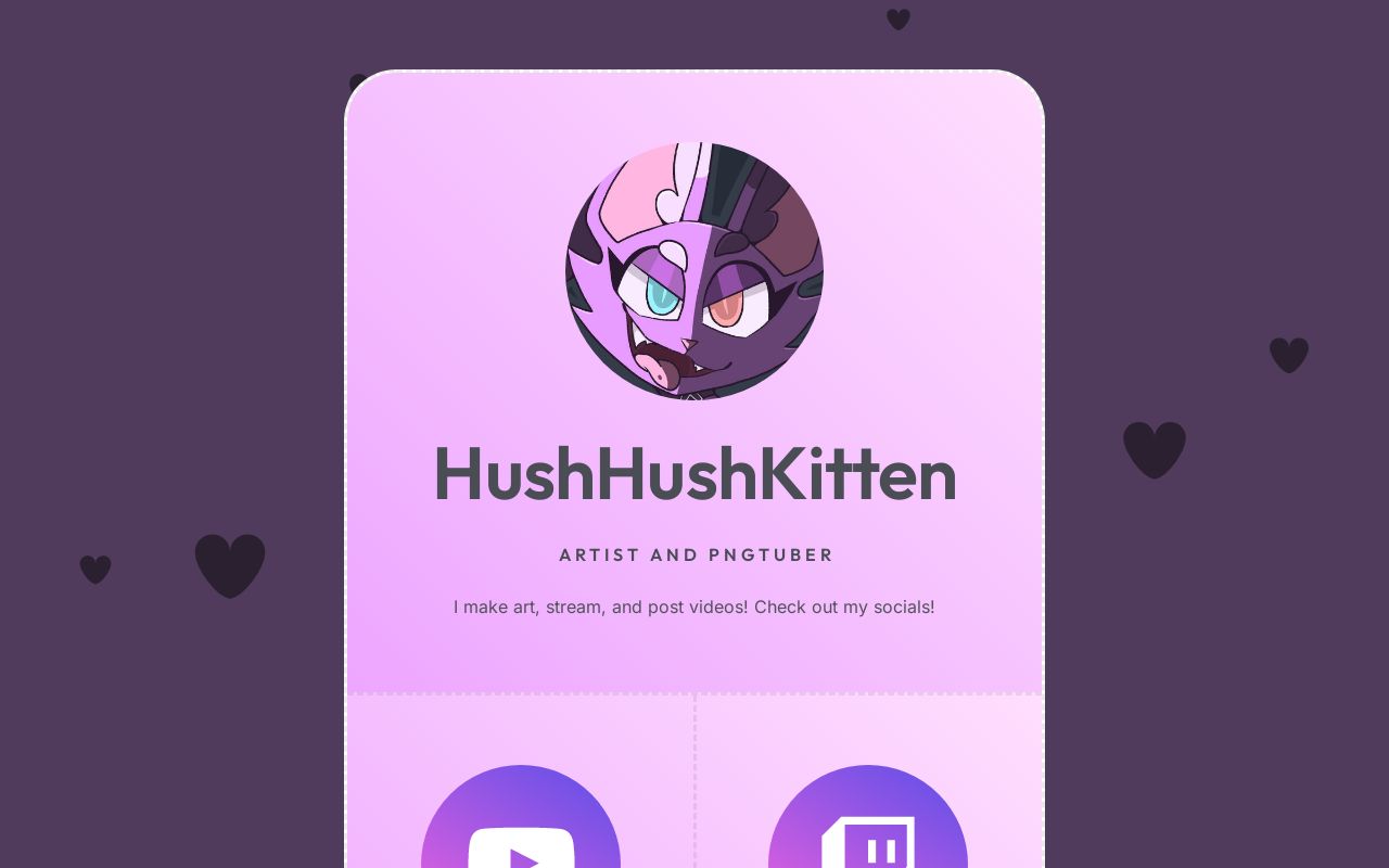 HushHushKitten's Socials